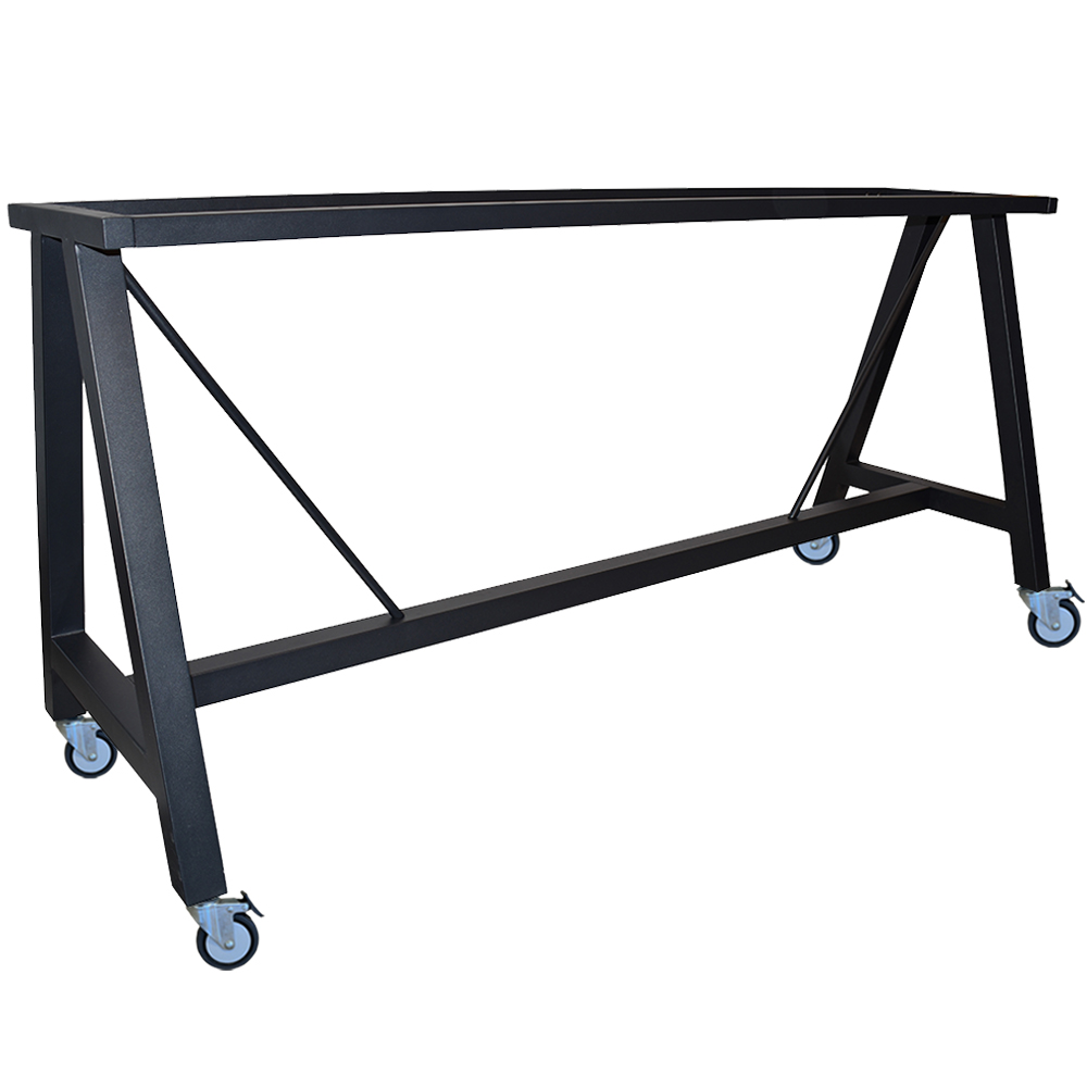 A Frame Counter Table Base with Castors | Apex