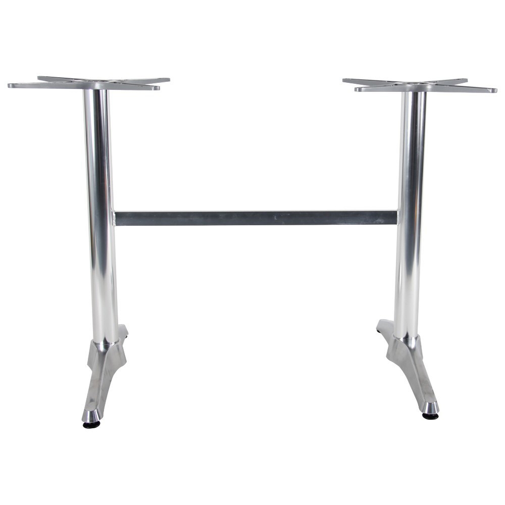 Aida Aluminium Twin Table Base | Apex