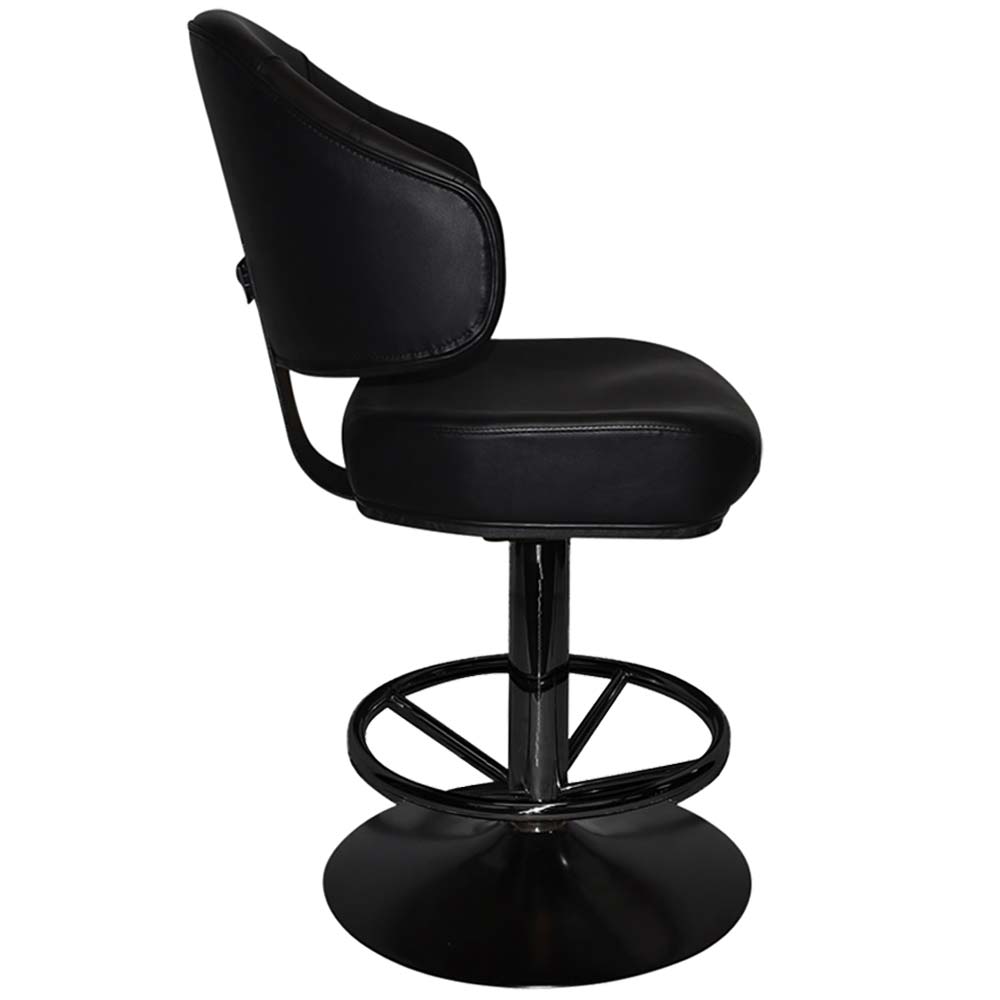 Las Vegas Gaming Stool Black Disc Base | Apex