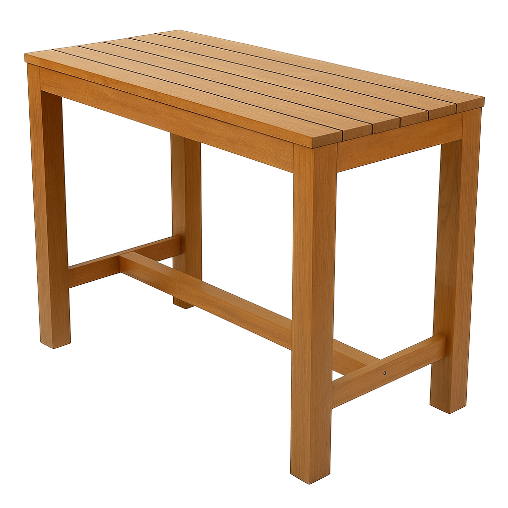 Australian Oak Outdoor Bar Table | Apex