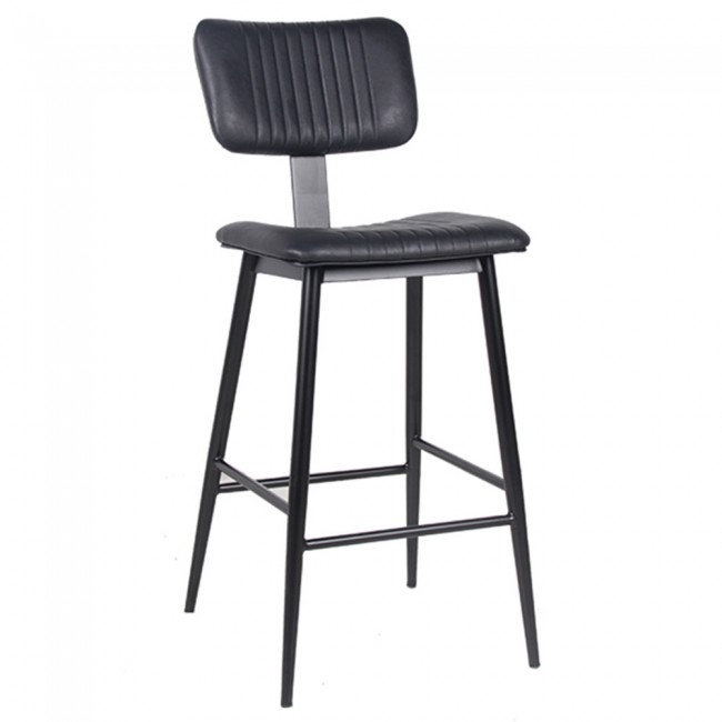Amalfi Faux Leather Bar Stool | Apex