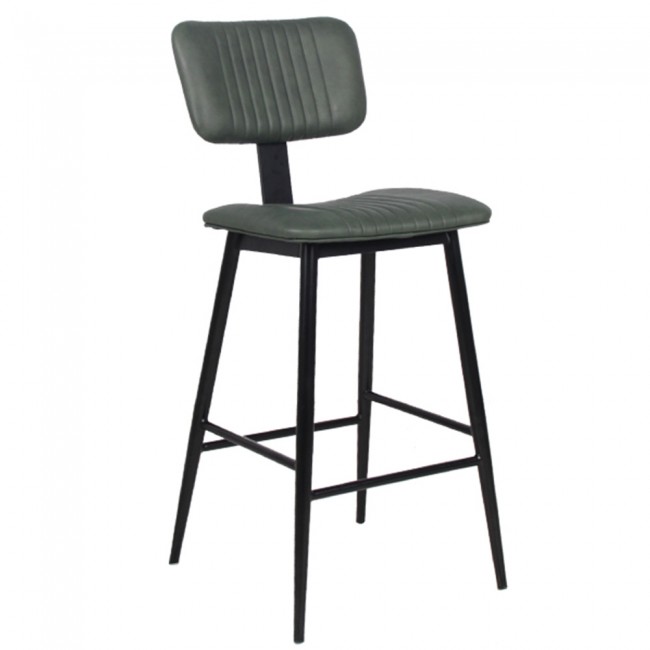 Amalfi Faux Leather Bar Stool | Apex