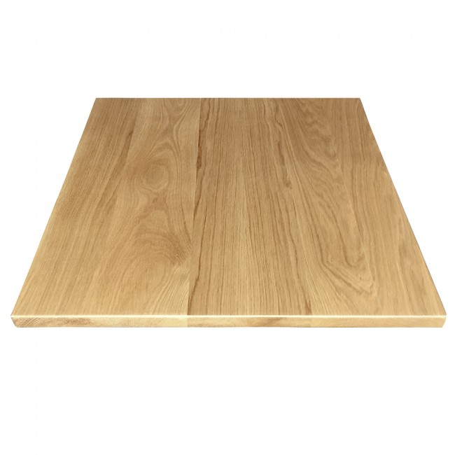 American Oak Timber Table Top Solid Wood | Apex