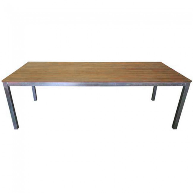 Beer Garden Outdoor XL Table Galvanised Steel Frame | Apex