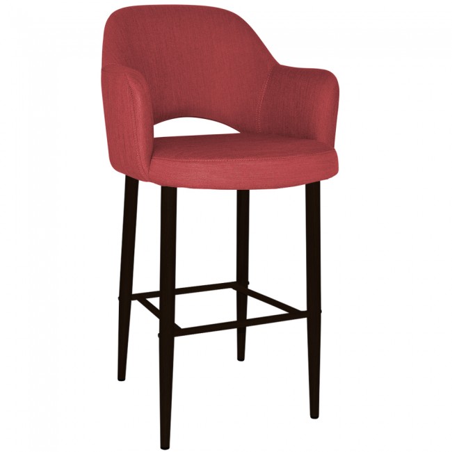 Bella Bar Stool Black Legs 76cm | Apex