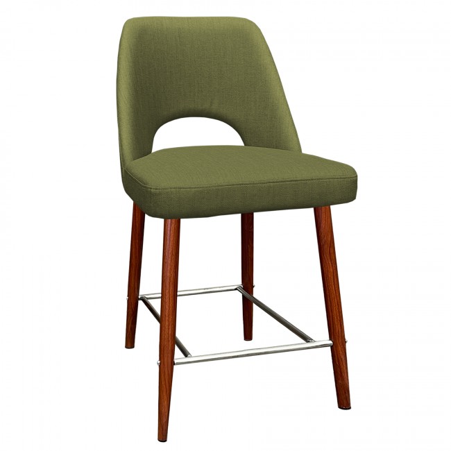 Bella Counter Stool Walnut Legs 66cm | Apex