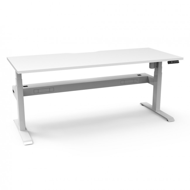 Boost Light Single Sided Desk Workstation With Cable Tray | Apex