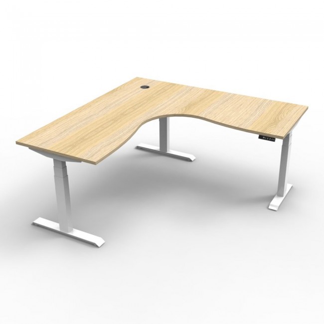 Boost Plus Corner Desk Workstation | Apex