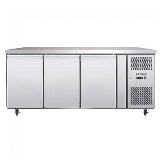 Bromic 417L Three Door Stainless Steel Horizontal Fridge UBC1795SD | Apex