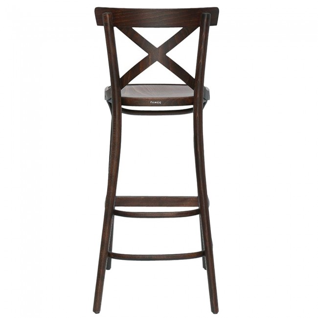 Cross Back Bentwood Bar Stool BST-8810/1 75cm | Apex