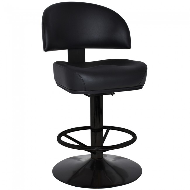 Dallas Gaming Stool Black Disc Base | Apex
