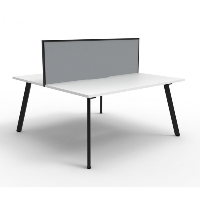 Eternity 2 Person Double Sided Back to Back Workstation Desk | Apex