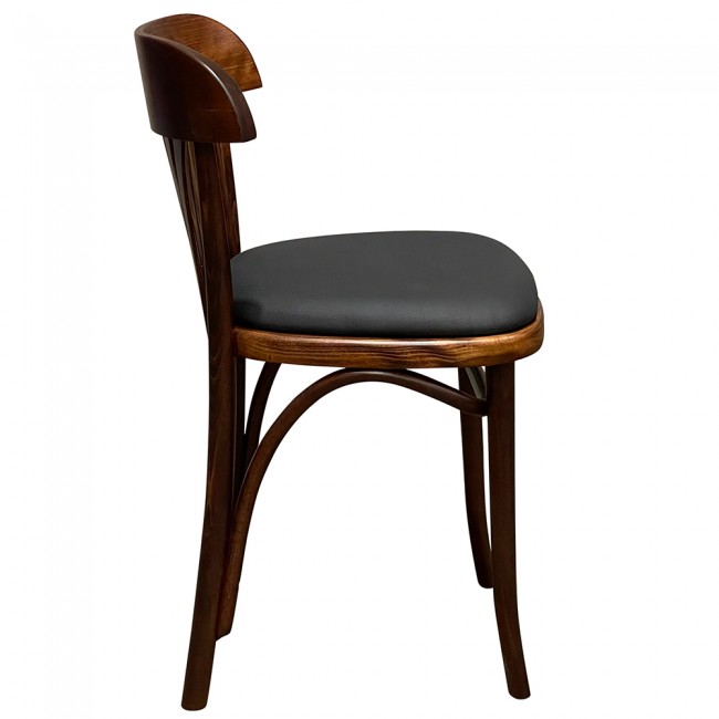 Fan Back Bentwood Chair Upholstered A-165 | Apex