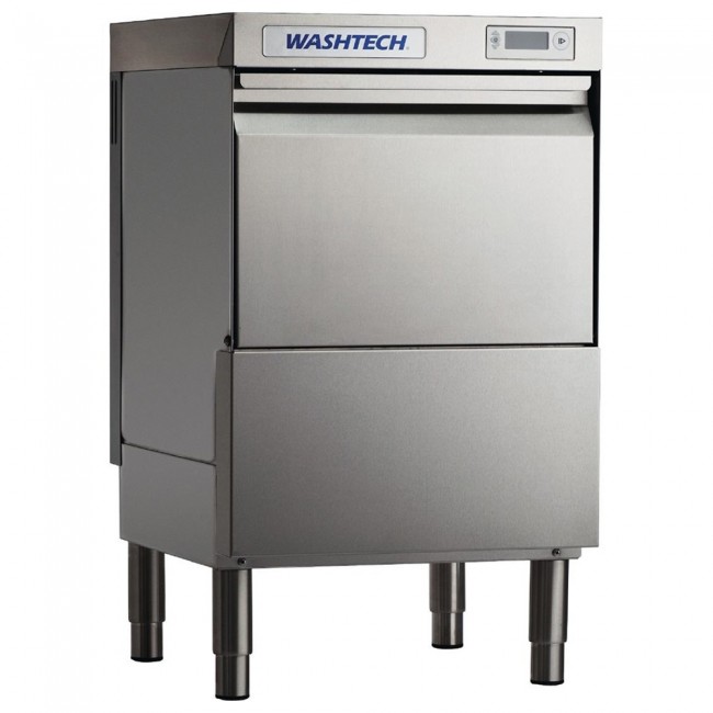 Washtech Undercounter Glasswasher/Light Duty Dishwasher Digital 450mm ...