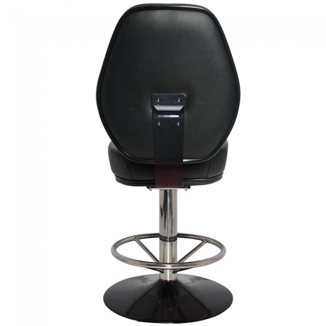Miami Gaming Stool Polished Disc Base | Apex