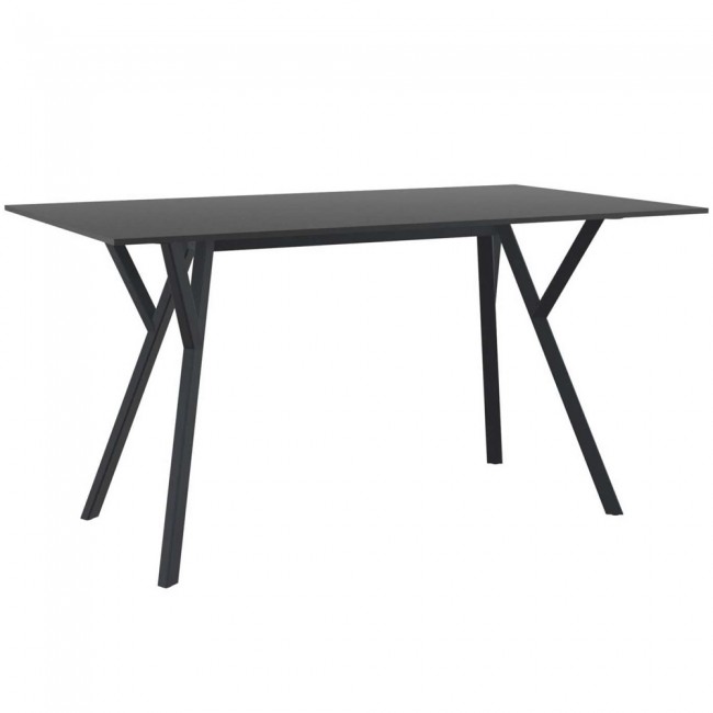 Milo Contemporary Rectangle Outdoor Dining Table | Apex