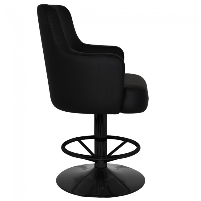 New York Gaming Stool Black Disc | Apex