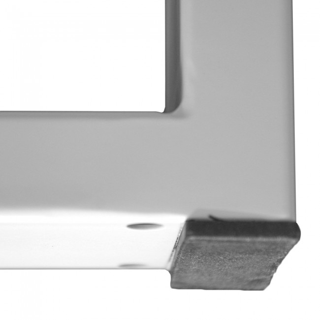 Rectangular Bench Legs Steel Set of 2 | Apex