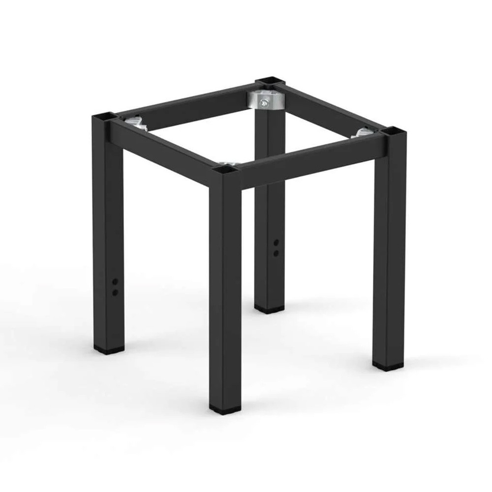 Alina Outdoor Steel Square Stool Frame | Apex