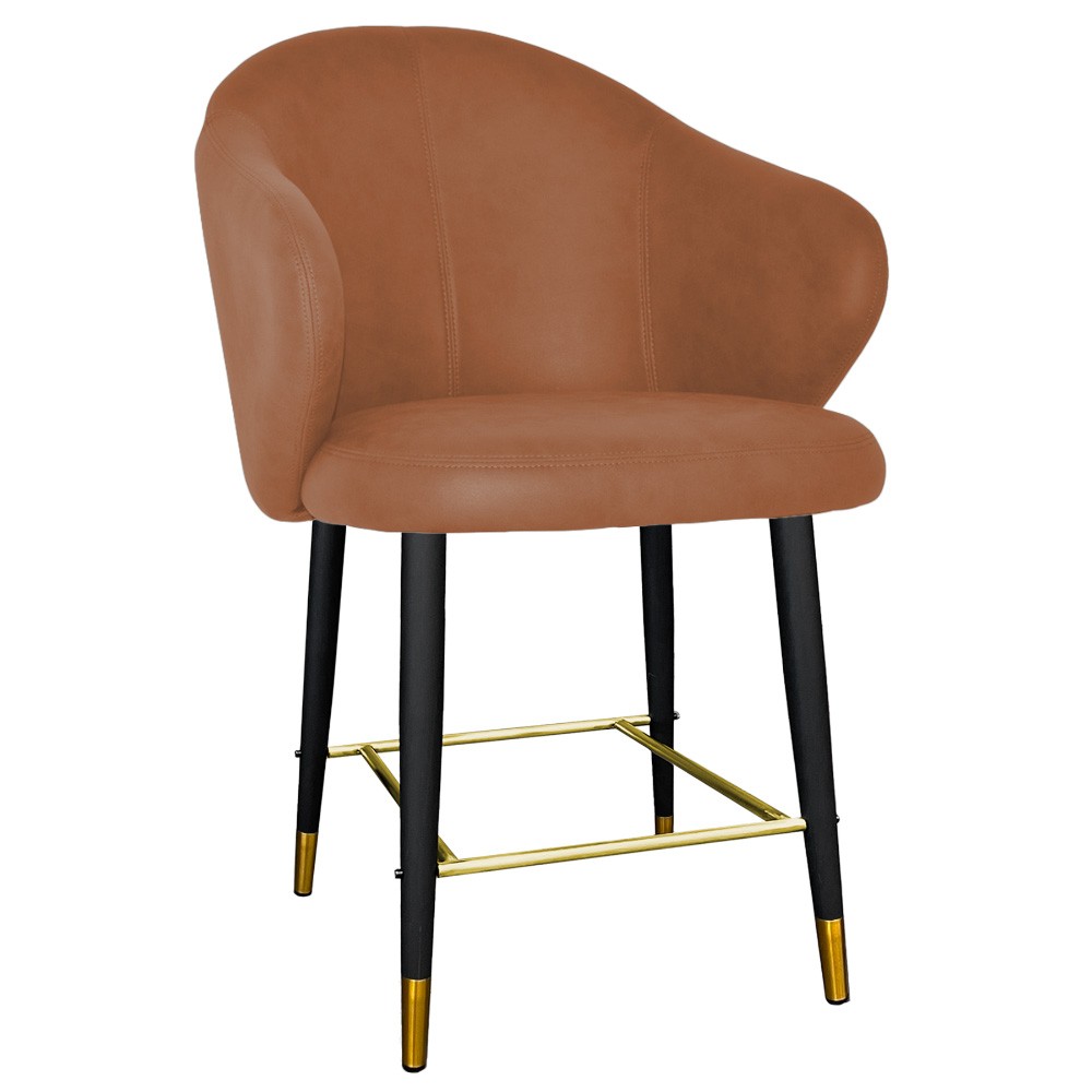 Ariel Counter Stool Brass Legs 66cm | Apex