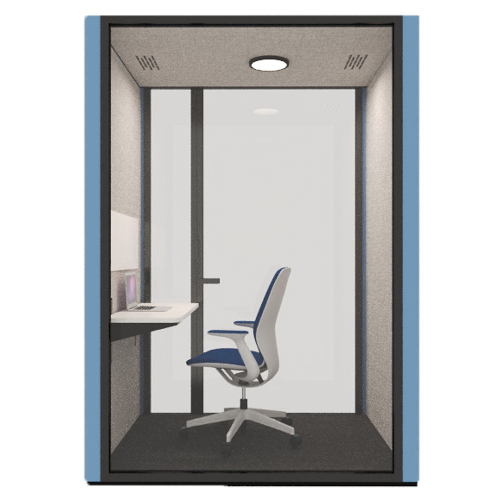B.Quiet 1 Person Working Office Pod - Custom Colour | Apex