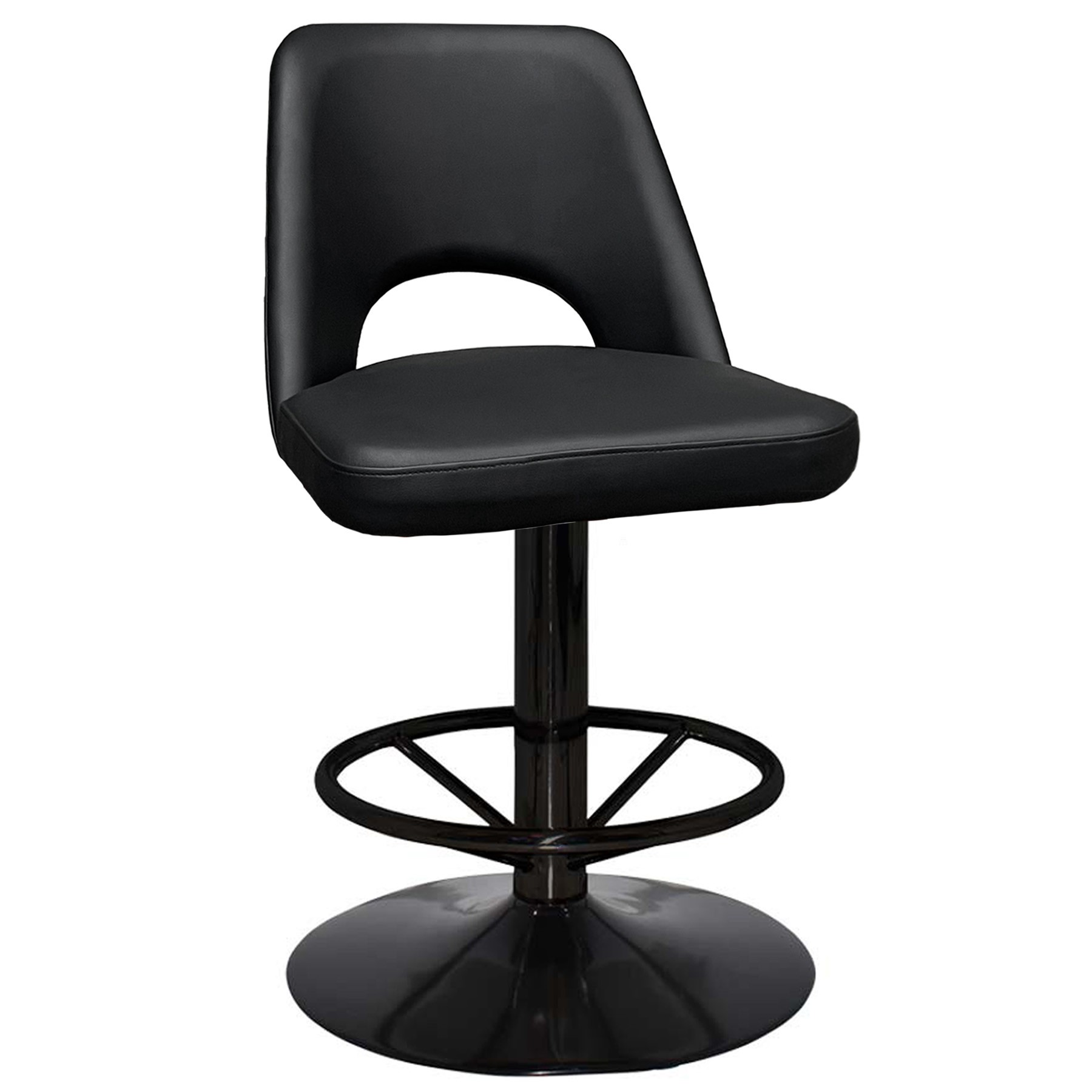 Bella Gaming Side Stool Black Base | Apex