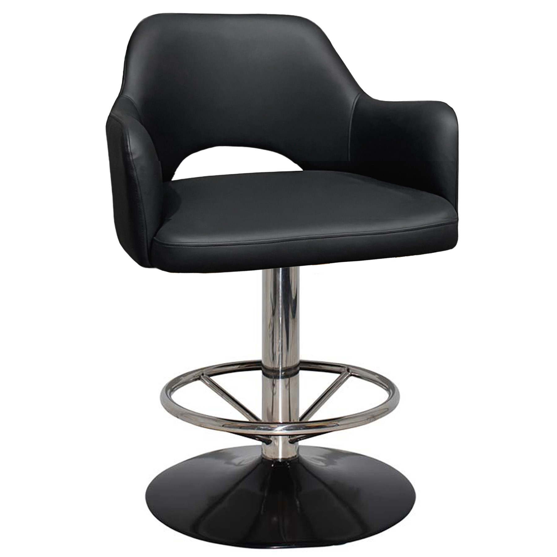 Bella Gaming Stool Silver Base | Apex