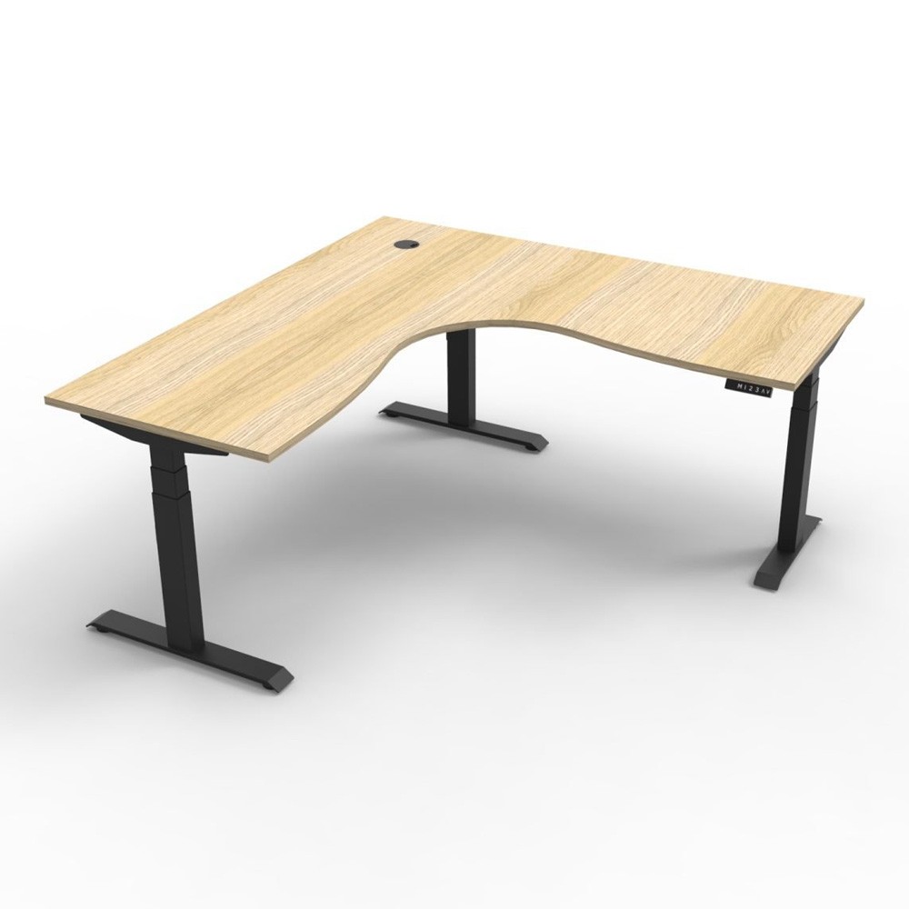 Boost Plus Corner Desk Workstation | Apex
