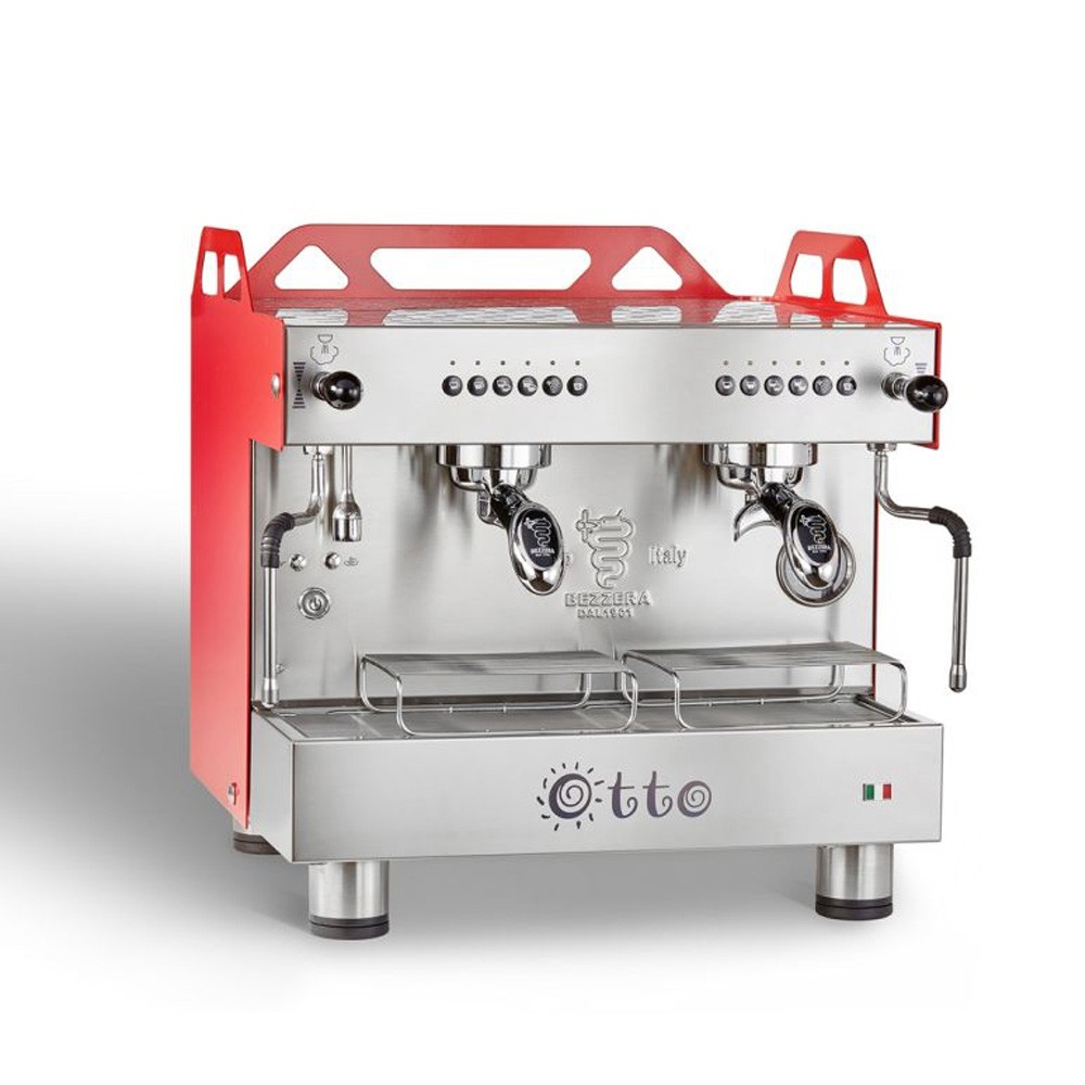 Bezzera Otto Red Compact 2 Group Espresso Machine BZOTTOCDE2IR1 | Apex