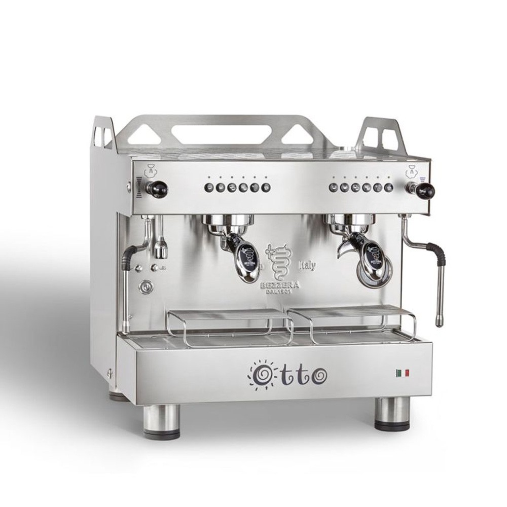 Bezzera Otto Silver Compact 2 Group Espresso Machine BZOTTOCDE2IS1 | Apex