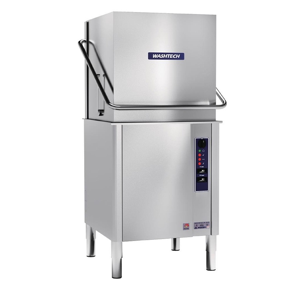 Washtech Economy Heavy Duty Passthrough Dishwasher 500mm Rack CP930 | Apex