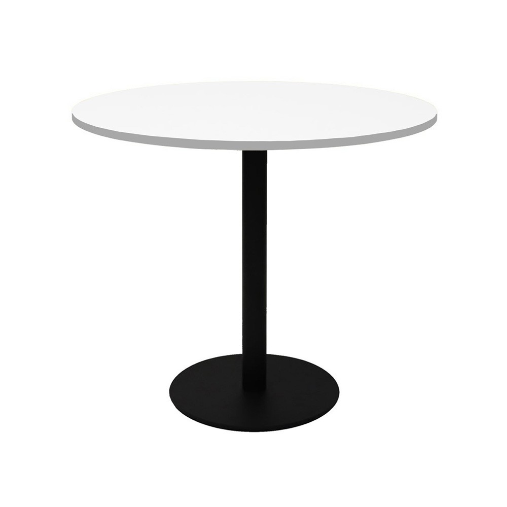Estillo Round Flat Disc Base Cafeteria Table | Apex