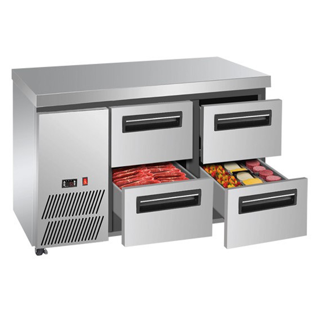 Thermaster Four drawer Lowboy Fridge LBC125 | Apex