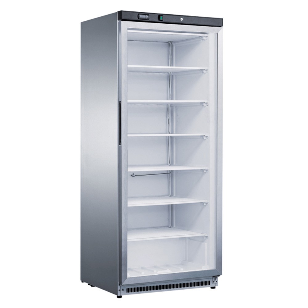 Fed-X Stainless Steel Upright Static Display Freezer XF600SG | Apex