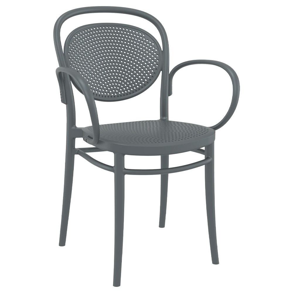 Napoli Outdoor Cafe XL Arm Chair Stackable | Apex