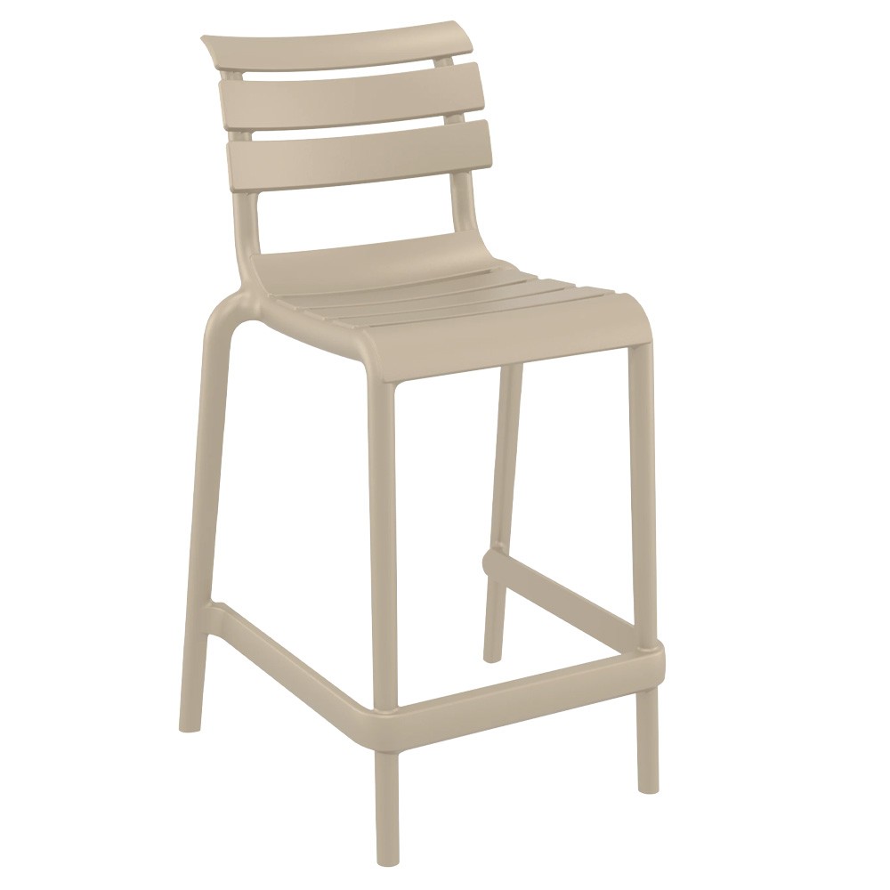 Porto Stackable Outdoor Counter Stool 65cm | Apex