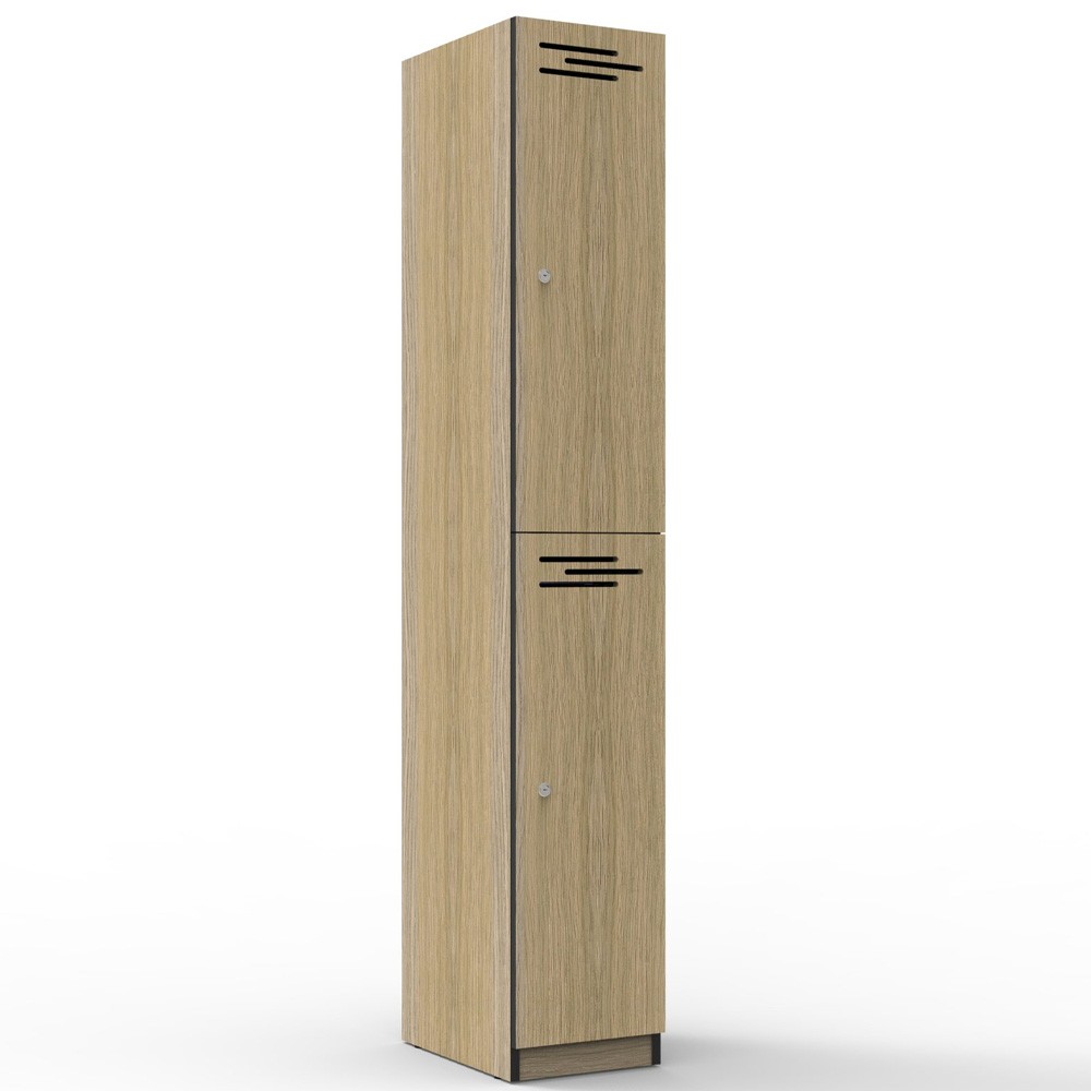 Rapid Infinity 2 Door Melamine Workplace Locker | Apex