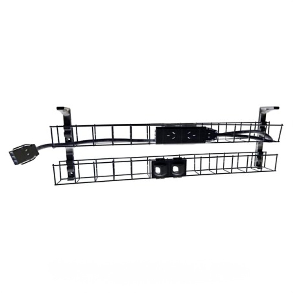 Rapid Wiring Dual Tier Cable Basket 2 GPO + 2 DATA | Apex