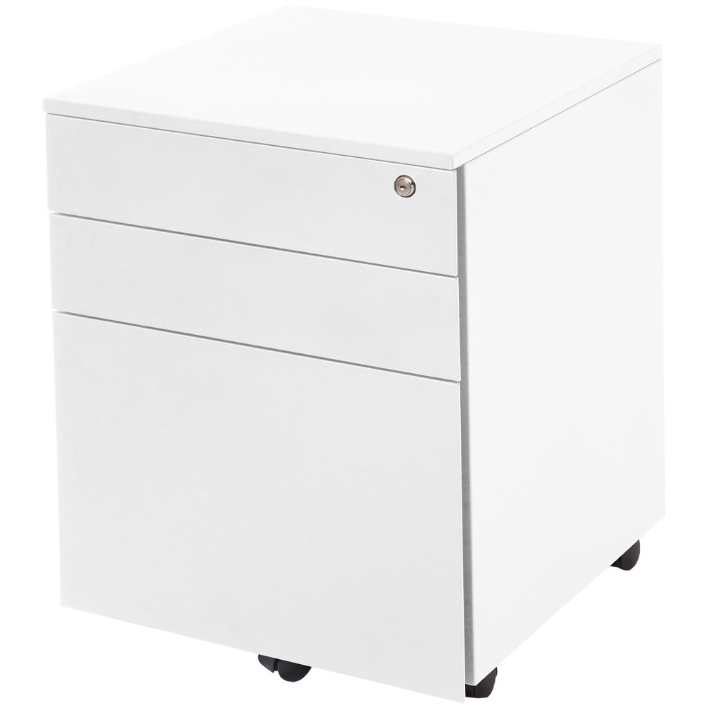 Rapidline 3 Drawer Steel Mobile Office Pedestal | Apex
