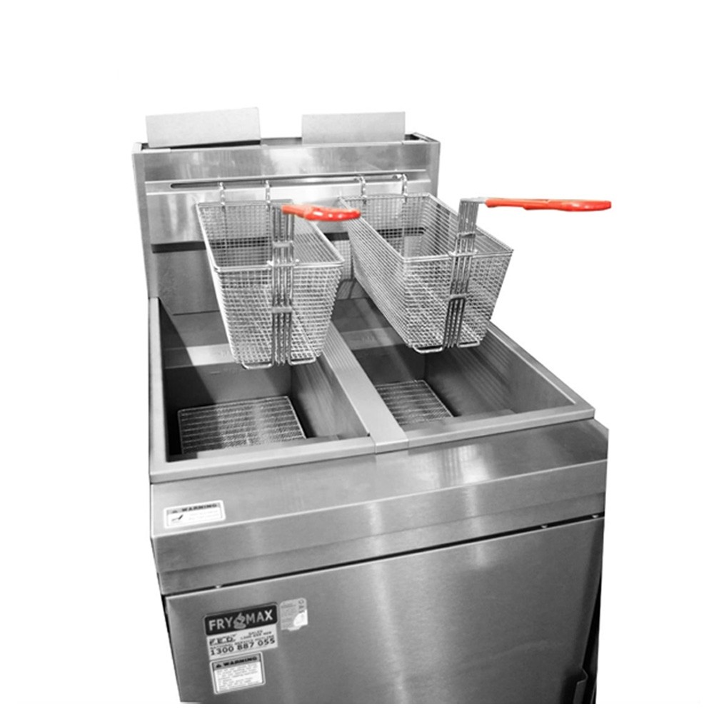 Frymax Superfast LPG Gas Tube Twin Vat Fryer RC400TELPG | Apex