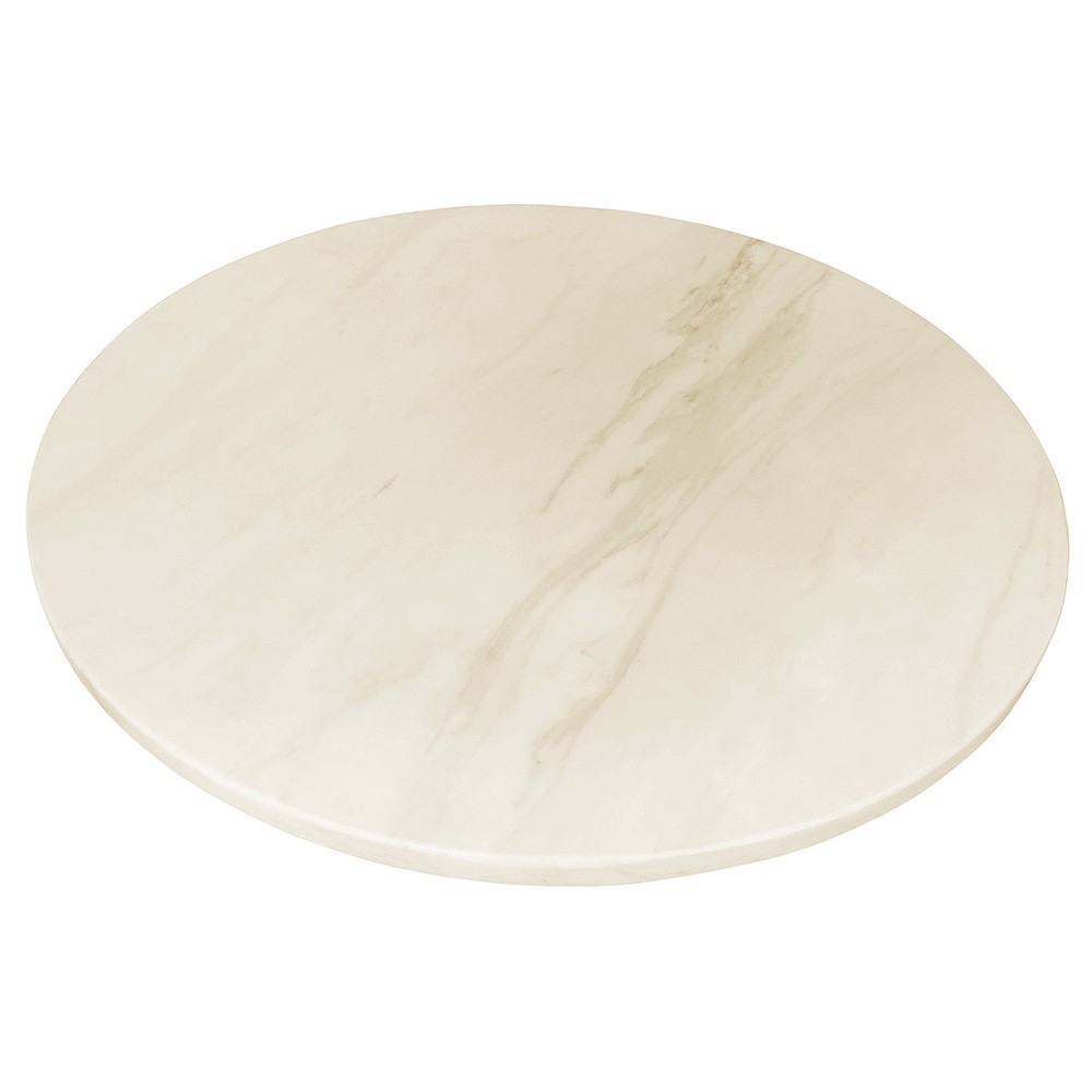 Round Engineered Marble Table Top | Apex