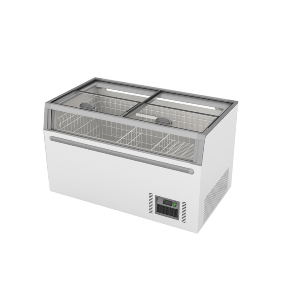 Thermaster 575L Supermarket Island Freezer With Glass Sliding Lids ZCD ...