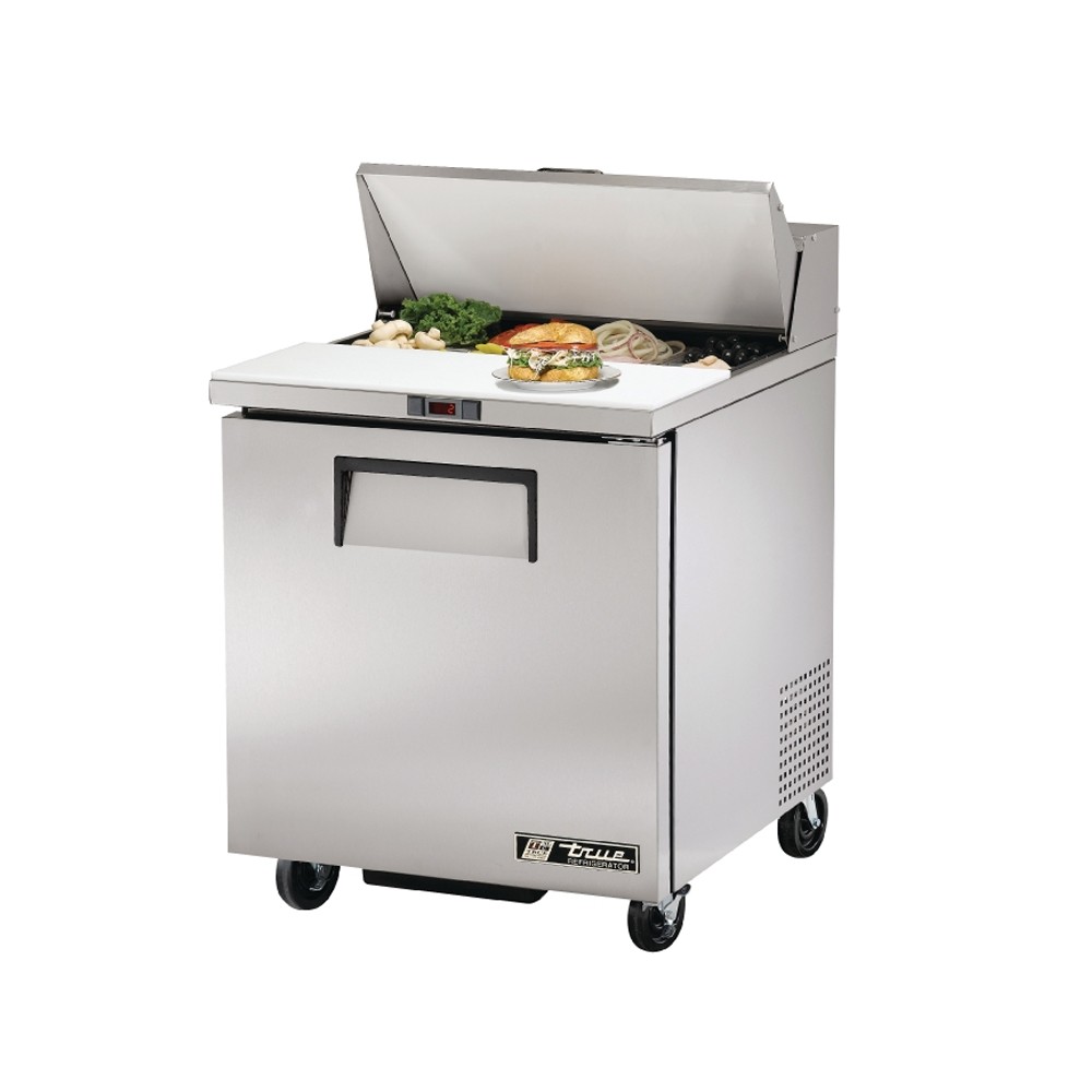 True Salad Prep Counter Stainless Steel | Apex
