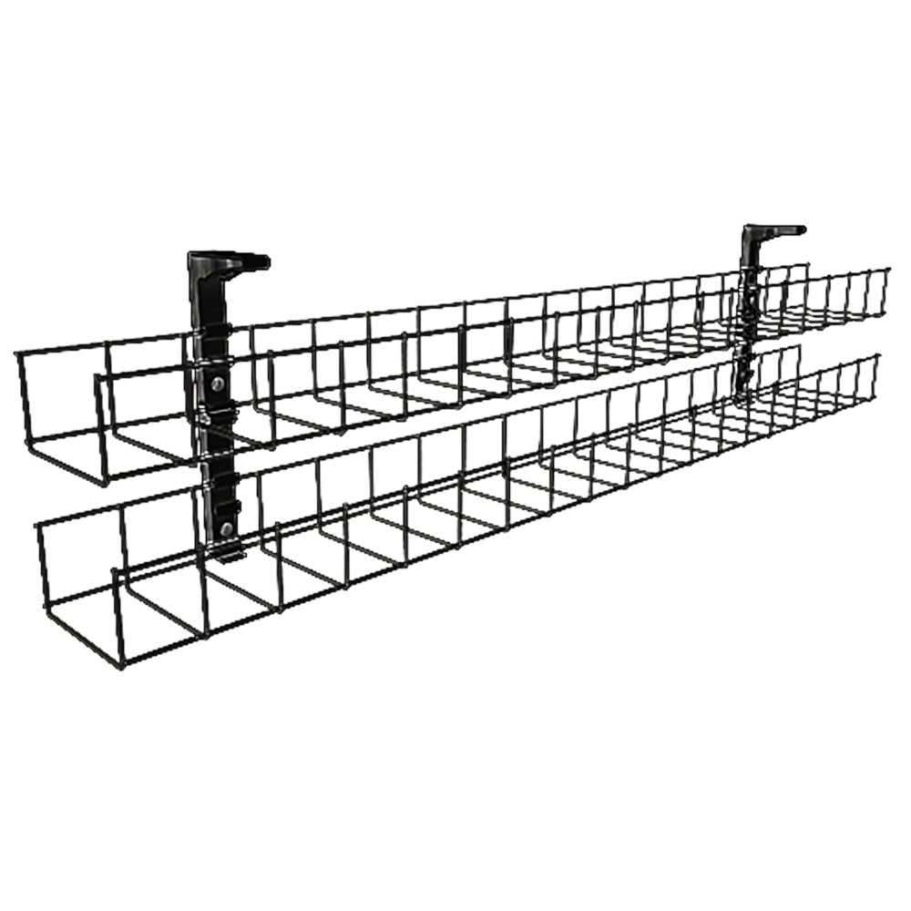 Workstation Double Tier Power Cable Basket | Apex
