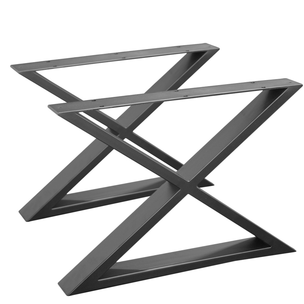 X Steel Bench Seat Legs Set of 2 | Apex