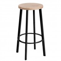 Modern Industrial Low Stool | Apex