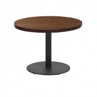 Celestine Square Vintage Industrial Timber Cafe Table | Apex