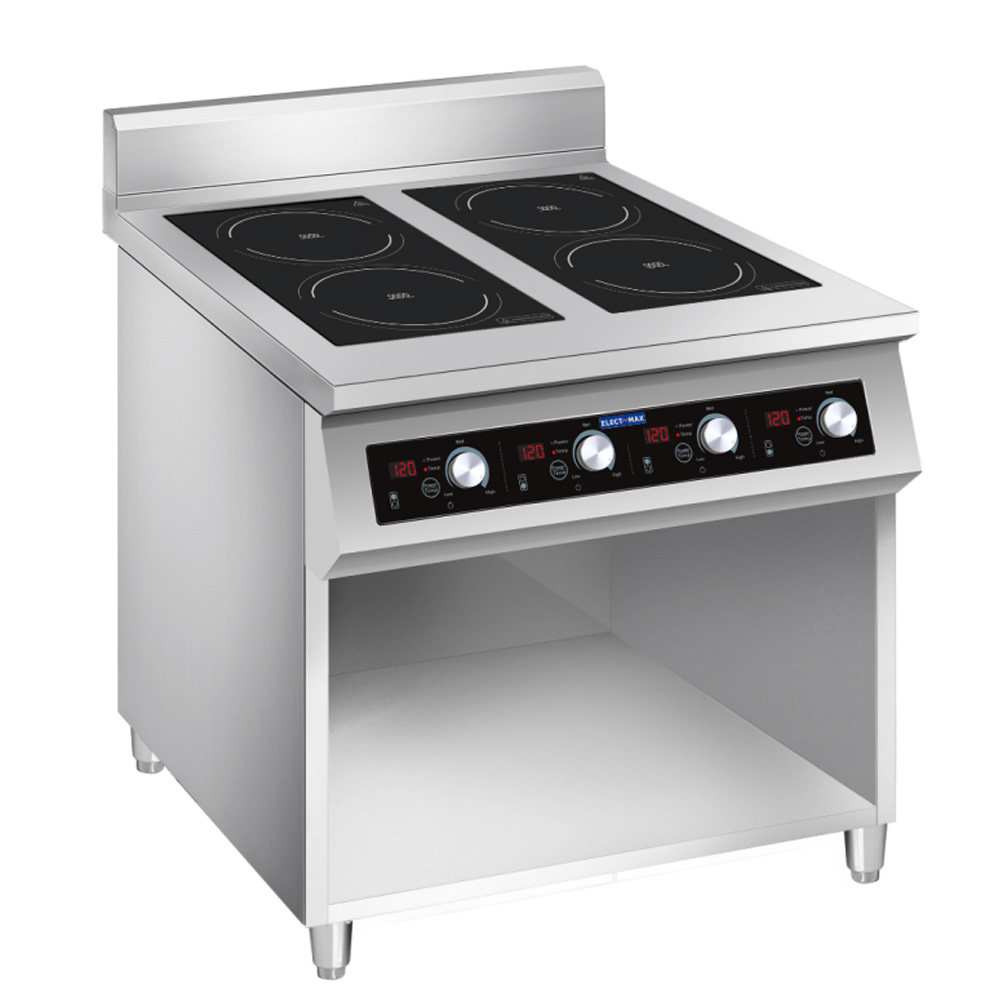 Electmax 700 Series Induction 4-Burner Cooker With Splashback EIC7-800P ...