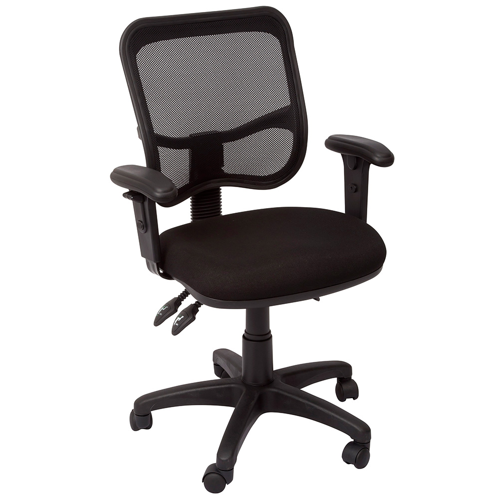 Ergonomic Medium Mesh Back Office Chair | Apex