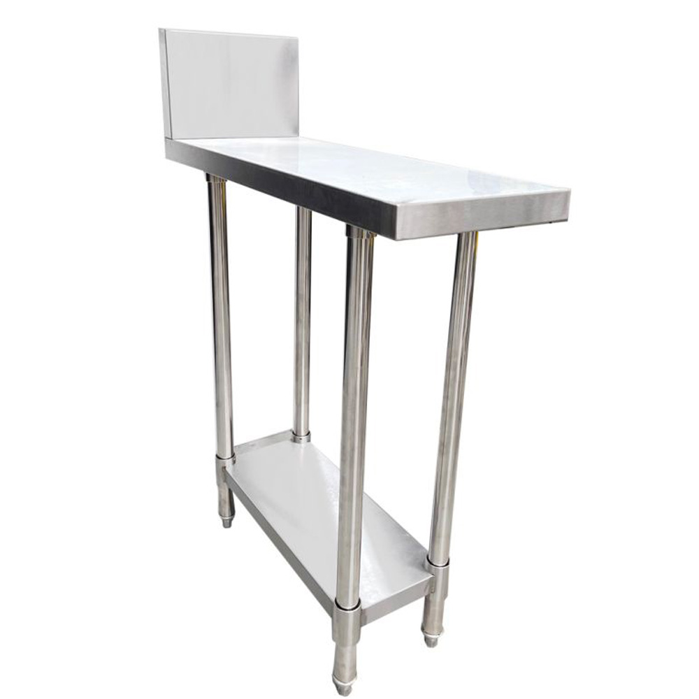 Gasmax Stainless Steel Kitchen Infill Bench with Splashback | Apex